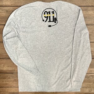 Police Dispatcher Long Sleeve Shirt/dispatcher Gift/i AM 911/ 911 ...