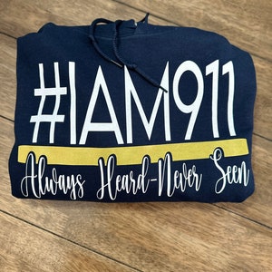 911 Police Dispatcher Personalized Crewneck Sweatshirt- Dispatcher ...