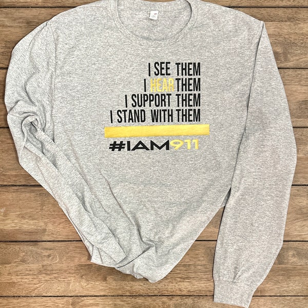 I Am 911 Shirt - Etsy