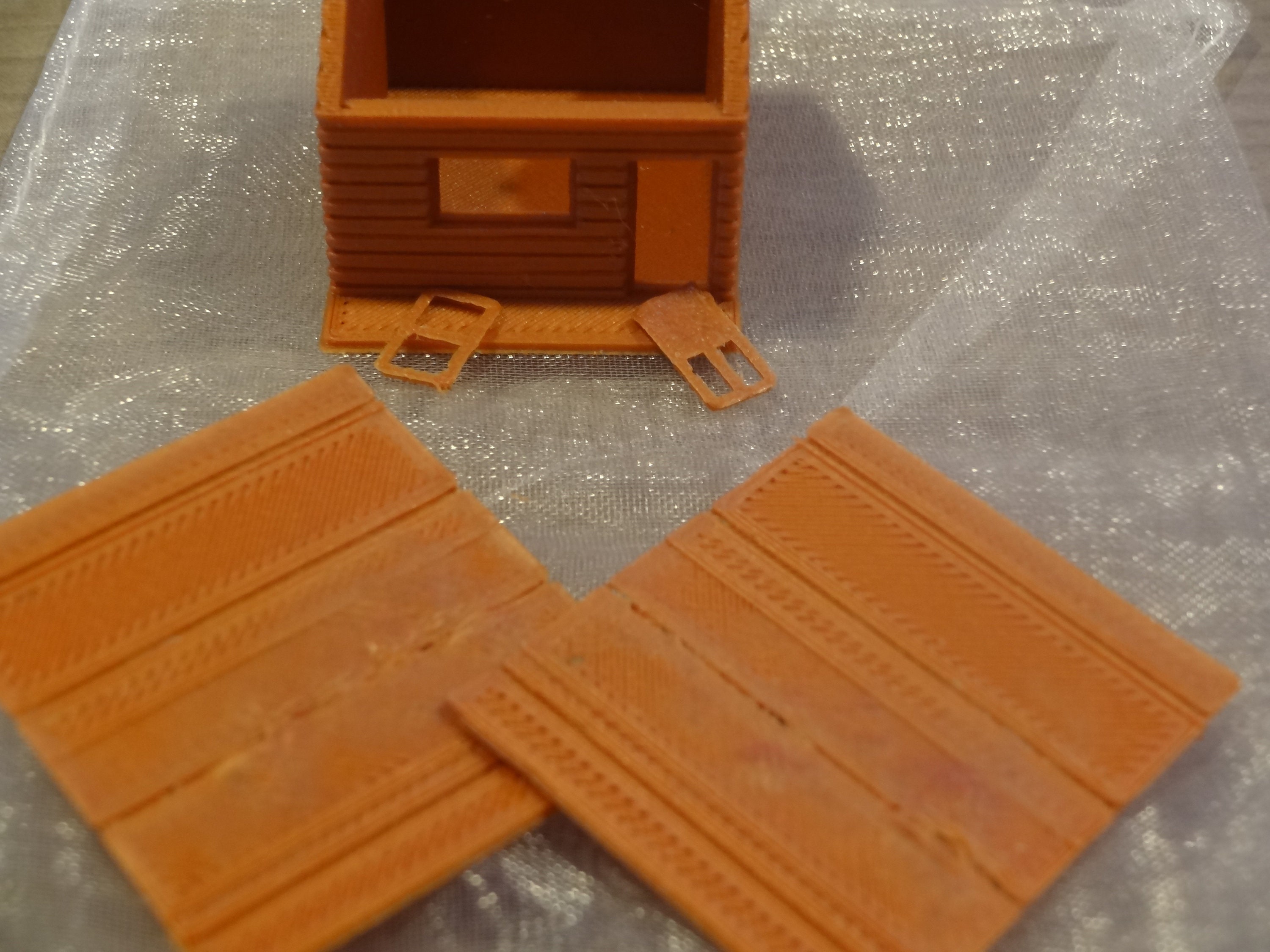 Model Train 3D Printed Cabin - Etsy