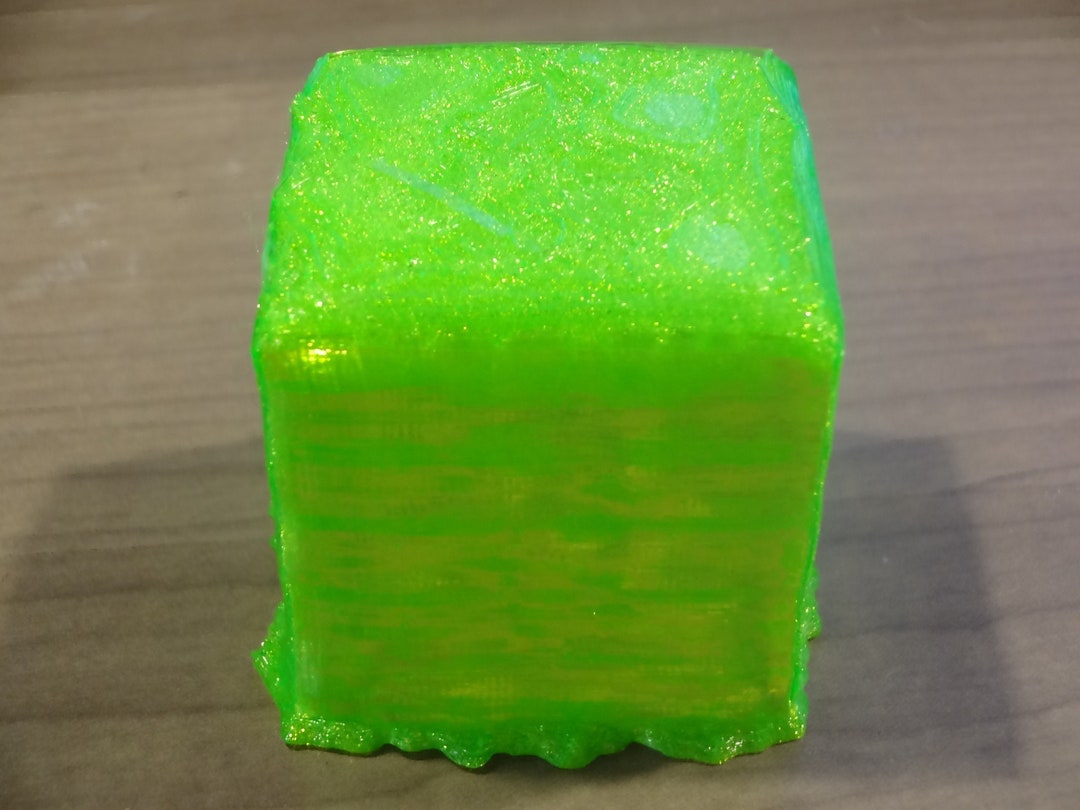 3D Printed Gelatinous Cube - Etsy