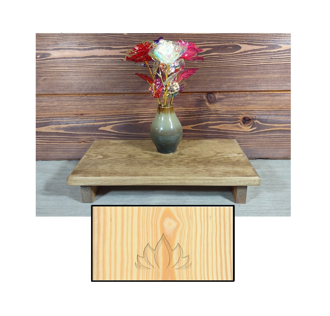 14 X 7 Inch Low Profile Table Display for Collectables Lotus Version 2 ...