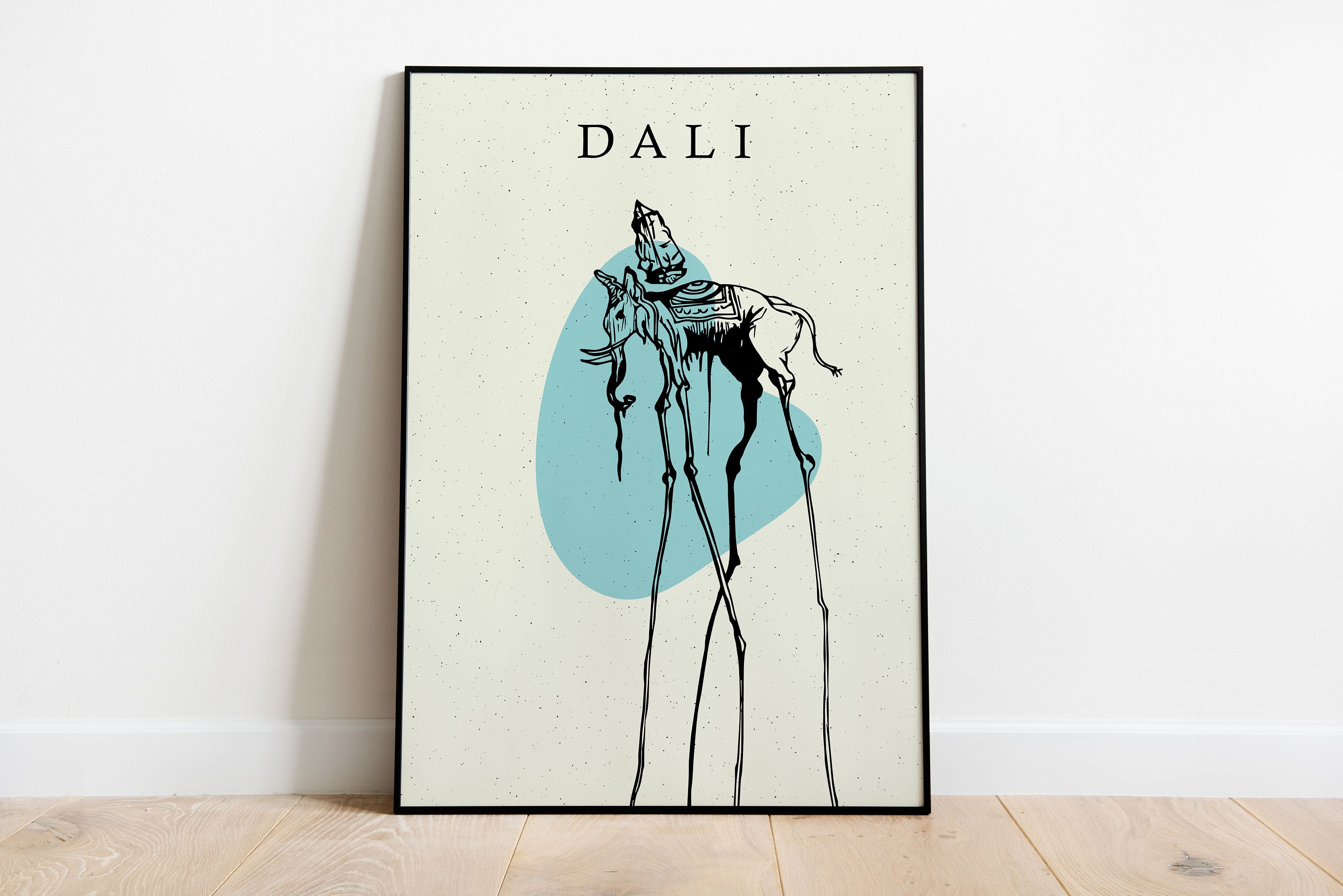 Salvador Dali Poster Red Elephant Poster Digital Download - Etsy