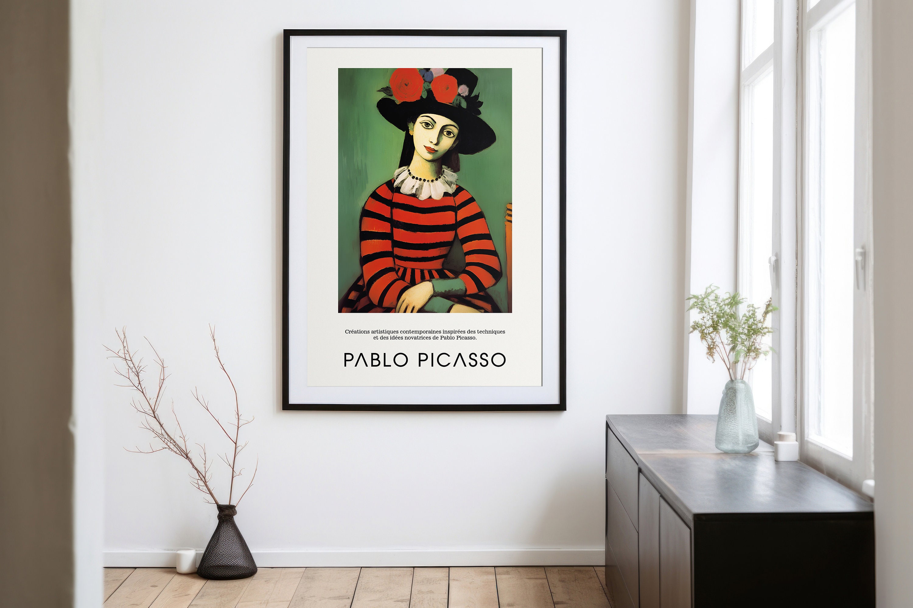 Pablo Picasso Woman Portrait Digital Wall Art Print Vintage - Etsy UK