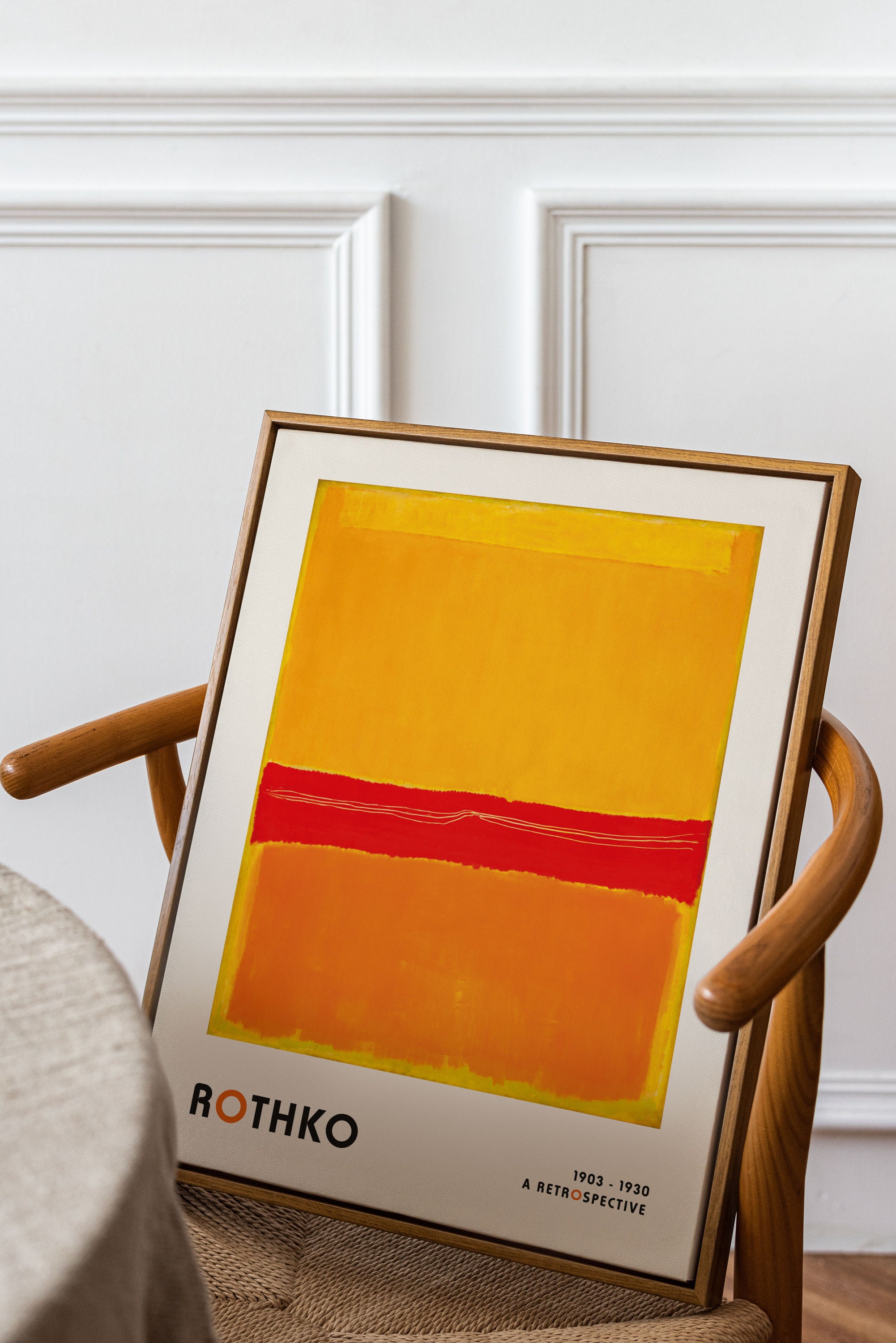 Set of 6 Mark Rothko Poster Set of 6 Print Exhibition Poster - Etsy