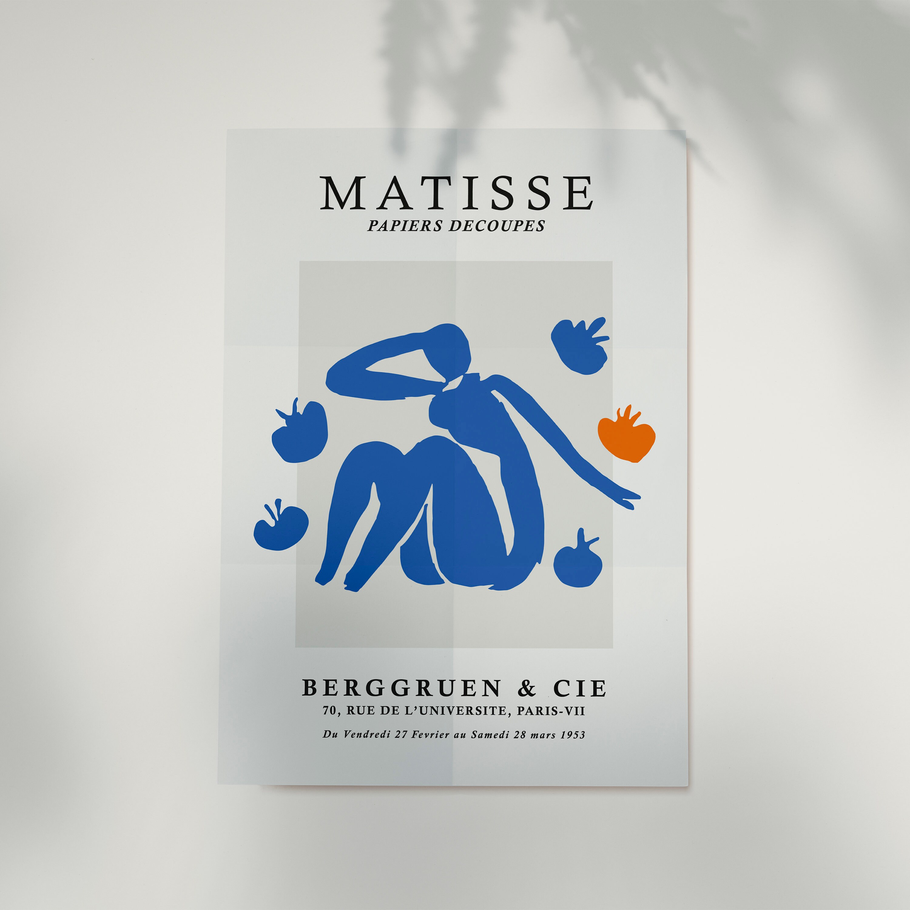 Henri Matisse Woman Sketch Poster Matisse Blue Print High - Etsy