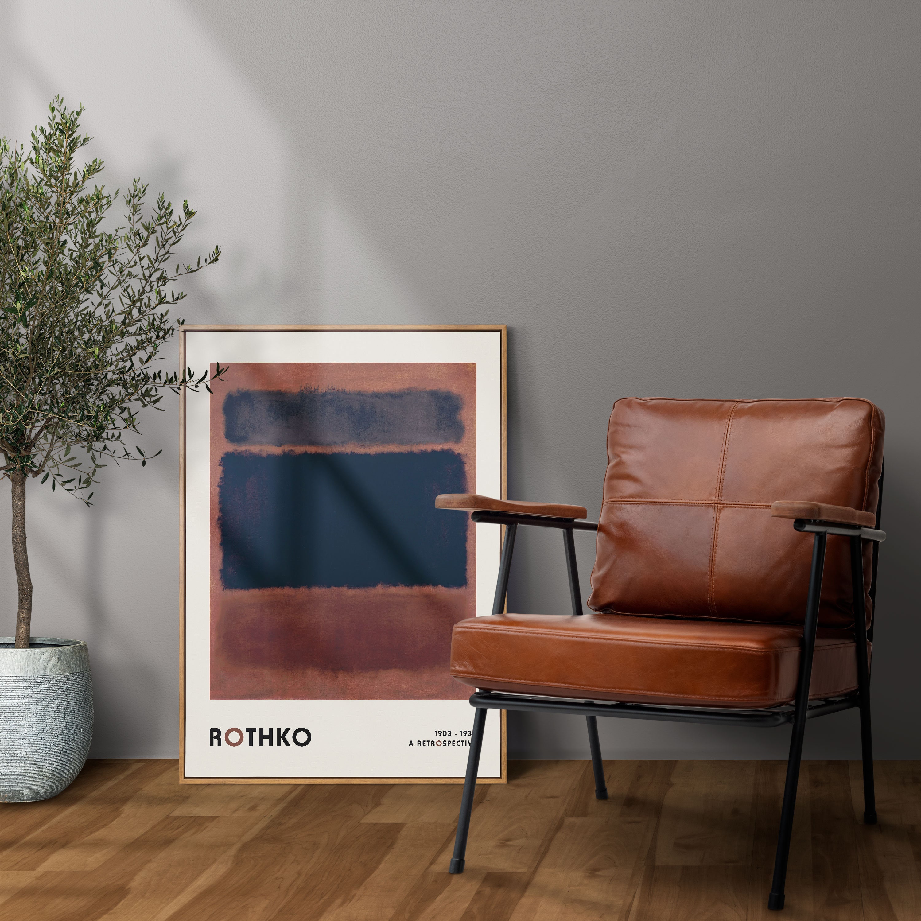 Dark Velvet Mark Rothko Art Print Art Exhibition Poster - Etsy