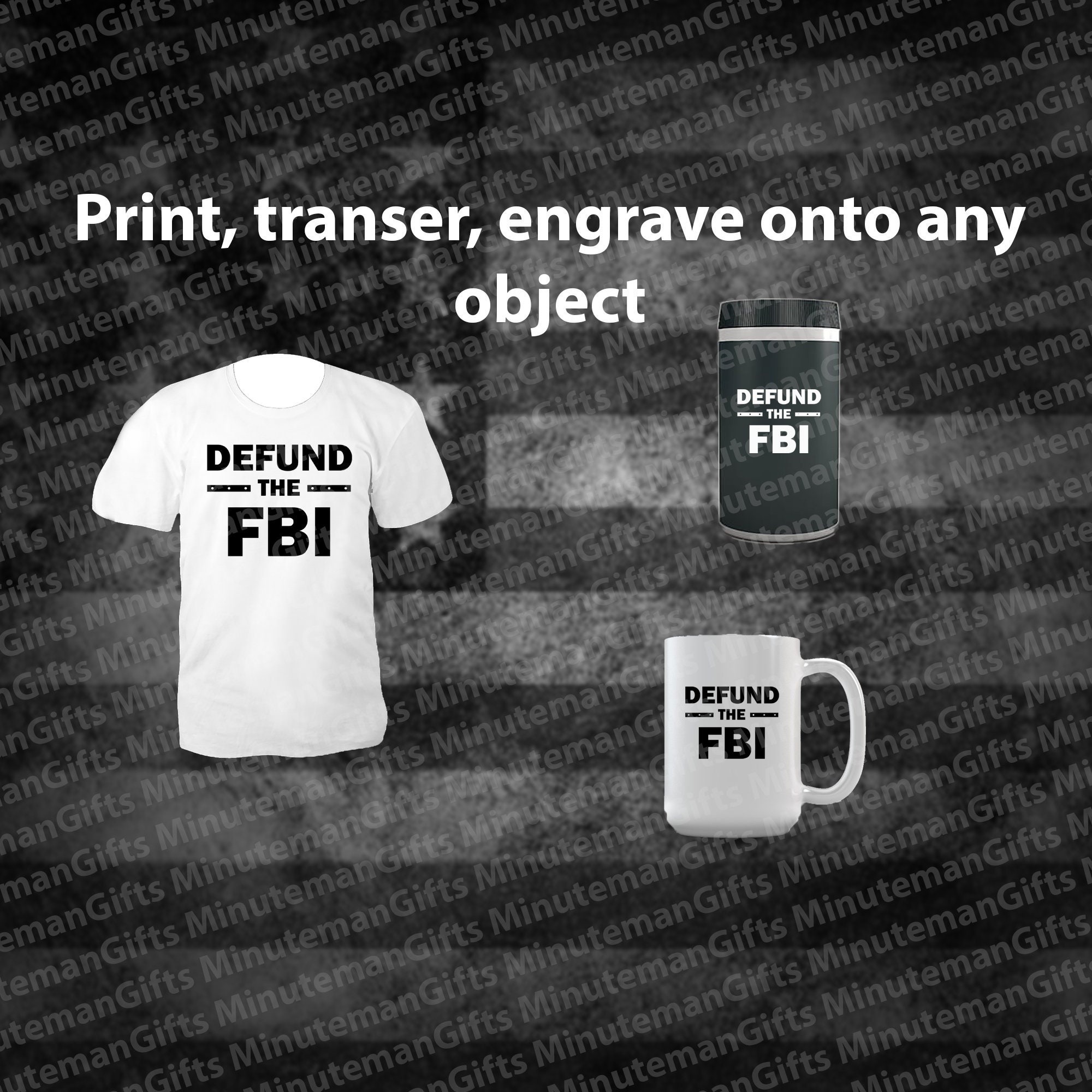Defund the FBI SVG | Digital Download | PNG | Eps | Trump - Etsy