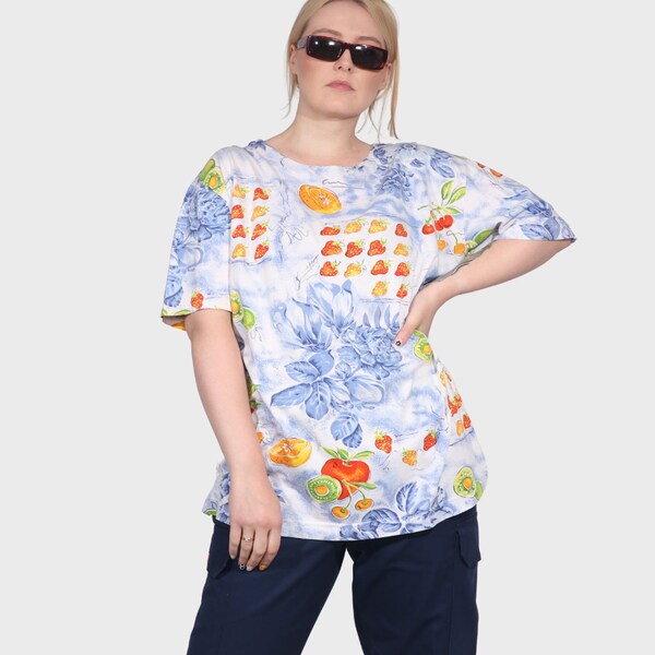 Nostalgia Fruit Shirt - Etsy