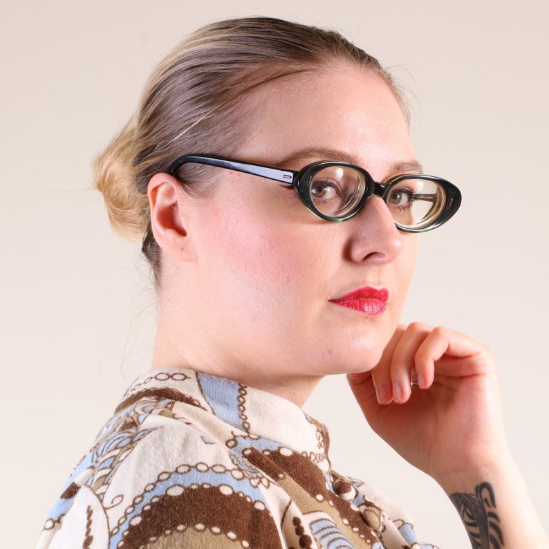 60s Womens Cat-eye Eyeglasses Frame 1960s Vintage Glasses Frames, 60s Eyewear - Etsy