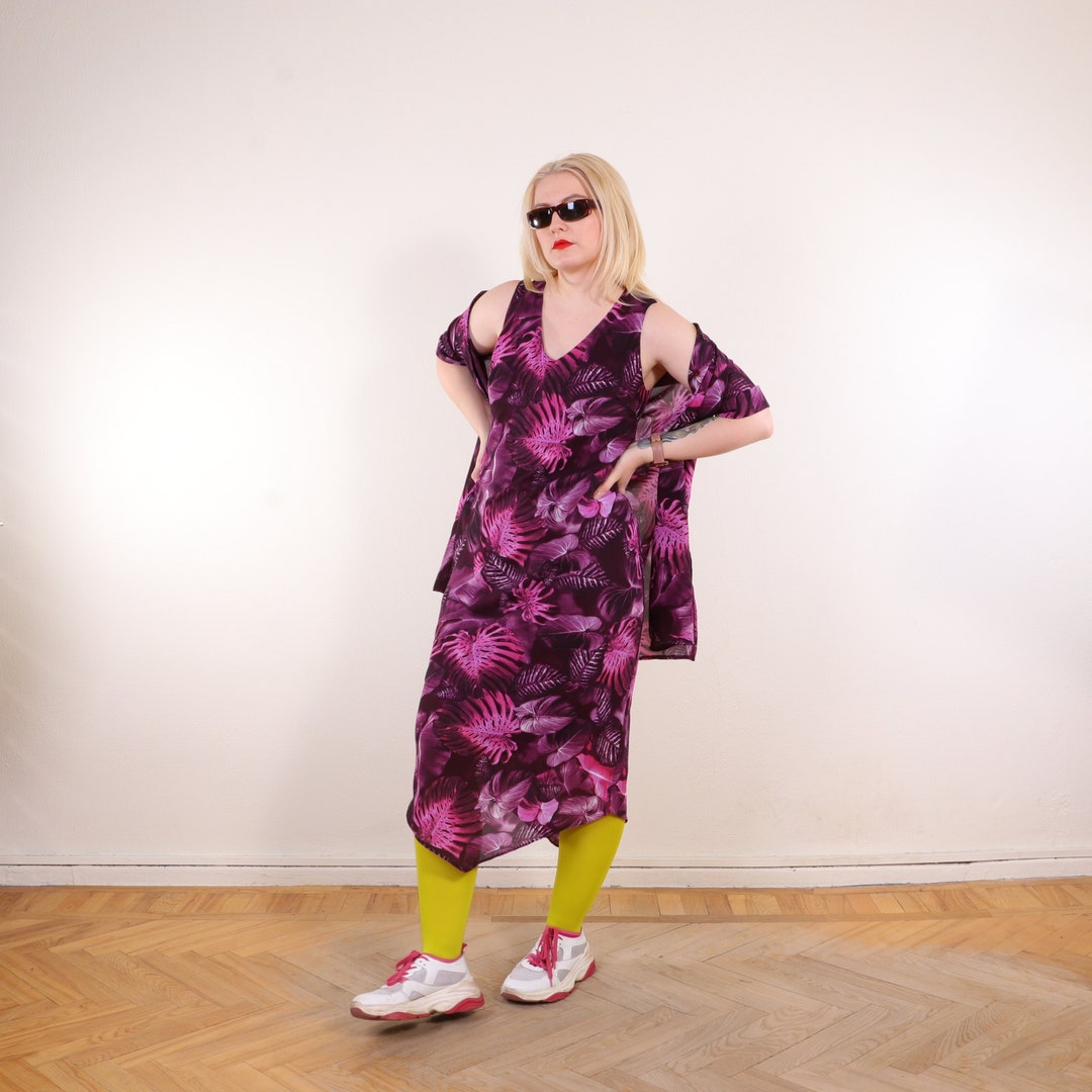 Vintage Y2K Rave Co-ord, Alt Clothing Festival Outfit Two Piece Set ...