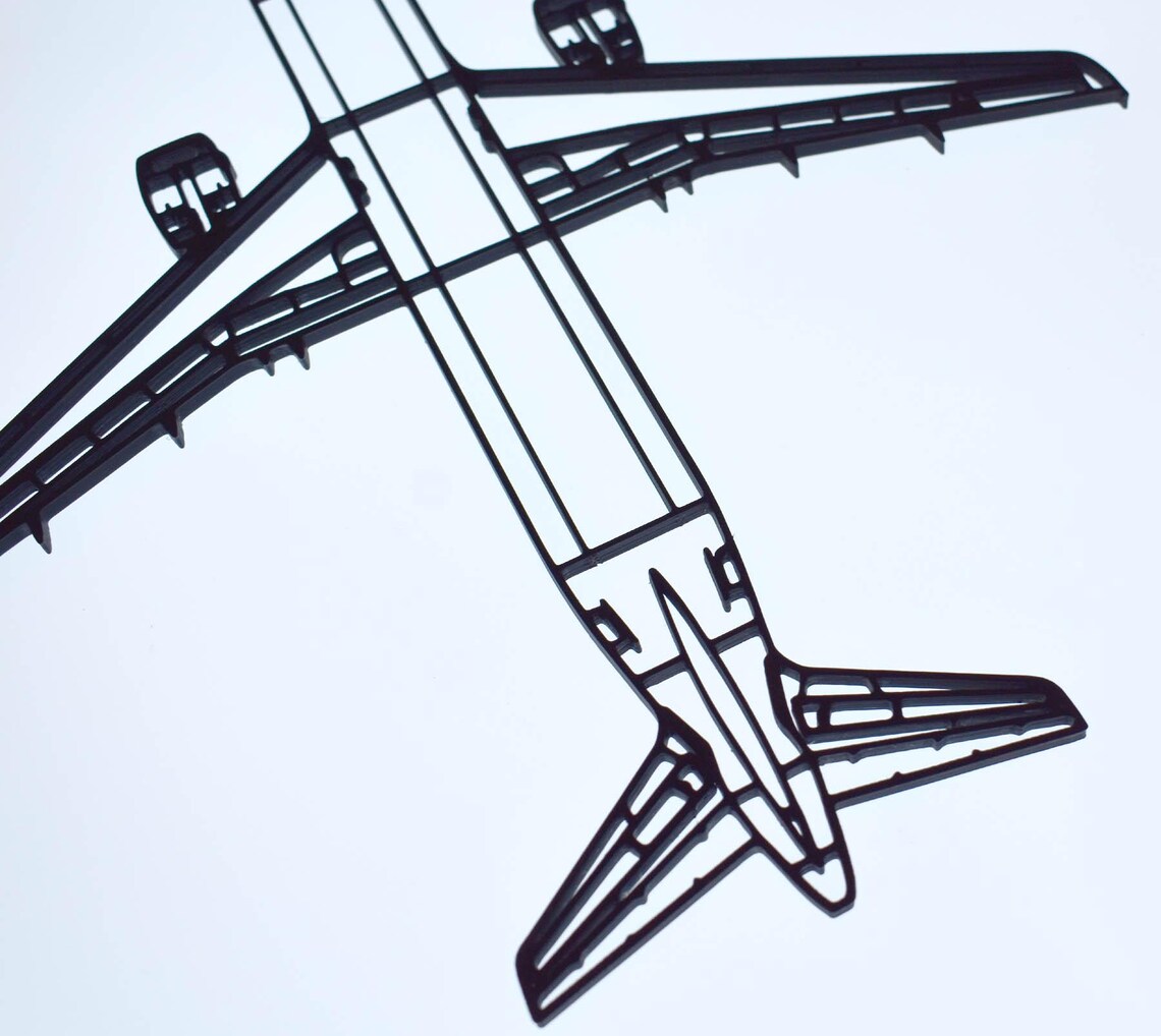 Airbus A320, Narrow-body Jet Airliner Wall Art - (20 to 40cm Long) - Etsy