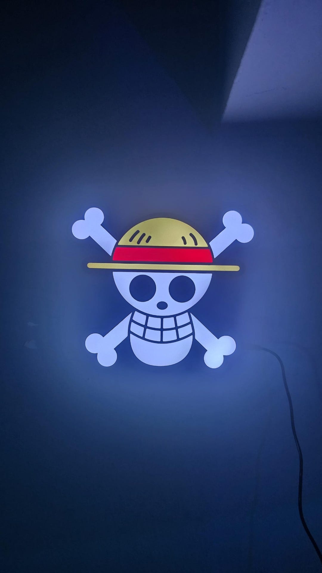 One Piece LED Lightbox: RGB Anime Room Decor, Straw Hat Pirates - Etsy
