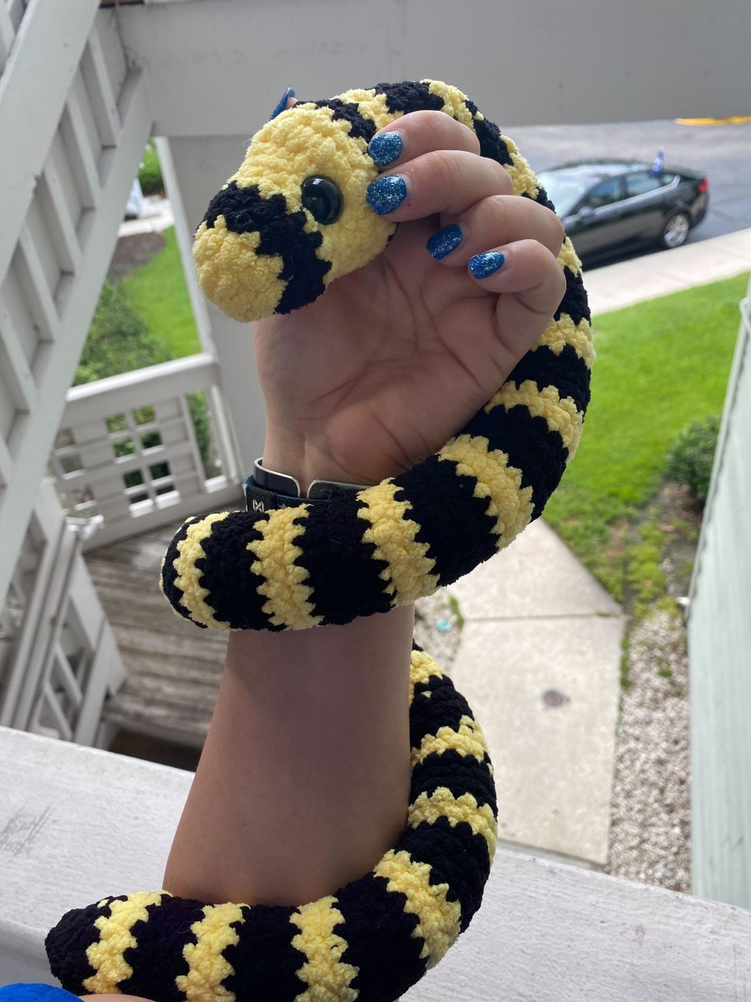 Scented Crochet Boa Snake - Etsy