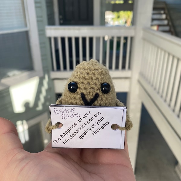 Positive Potato Pattern - Etsy