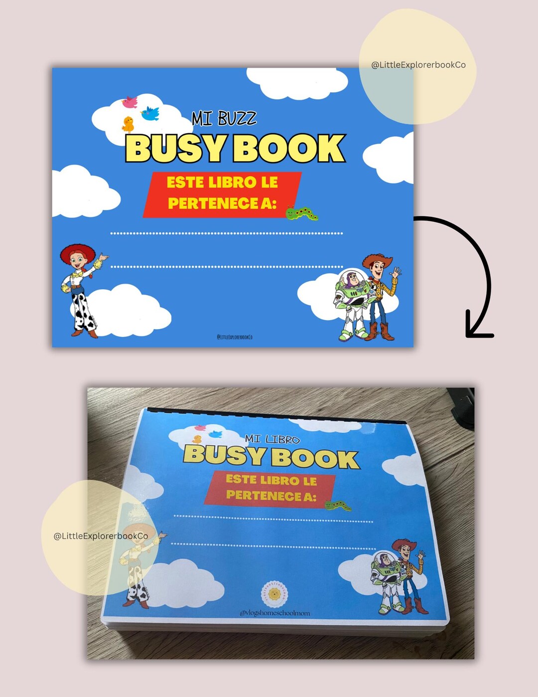 Spanish Busy Book – Learning Numbers, Letters, Animals (digital ...