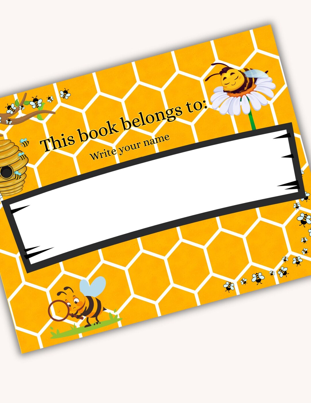 Busy Bee Toddler Busy Book Printable - Etsy