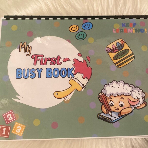 Busy Book Printable - Etsy