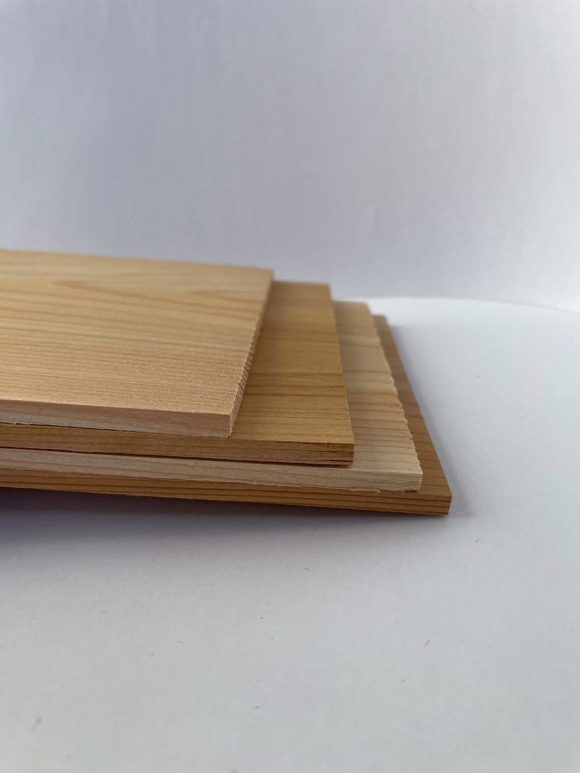Cedar Wood Planks – Set of 4, Crafting & Engraving Blanks - Etsy