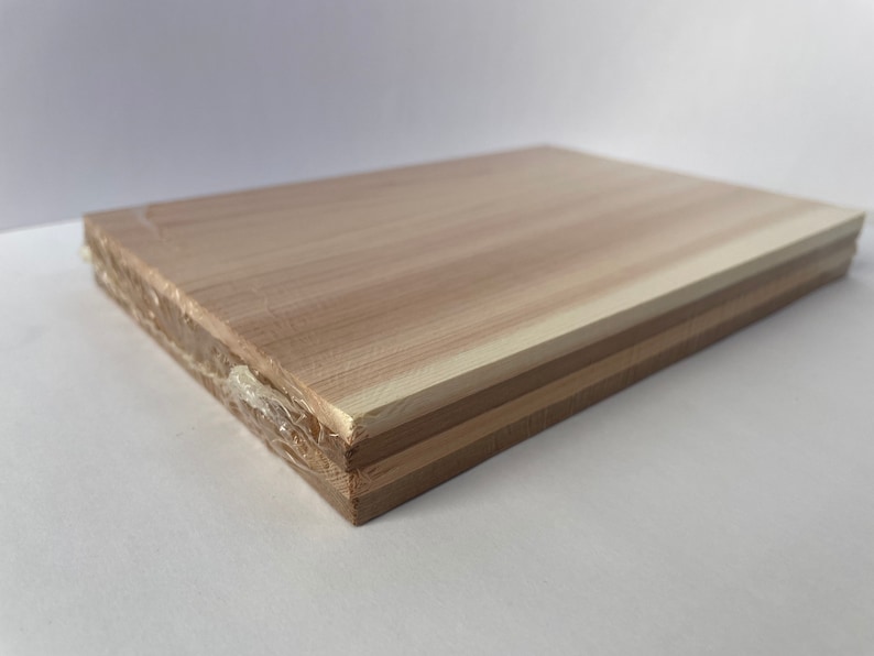 Natural Wood Cedarwood Planks Plaques - Set of 4 Modelling Crafting ...