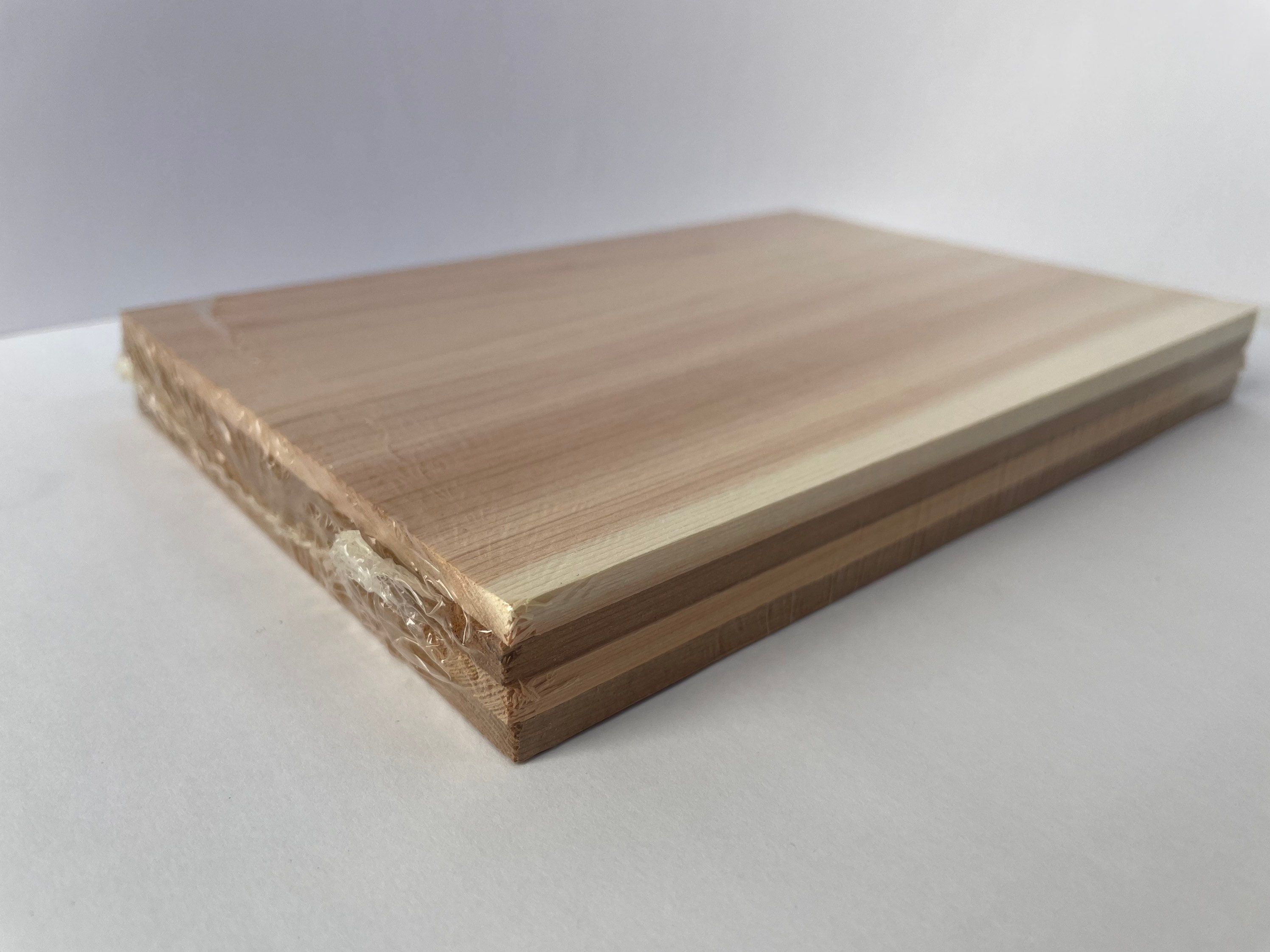 Natural Wood Cedarwood Planks Plaques - Set of 4 Modelling Crafting ...