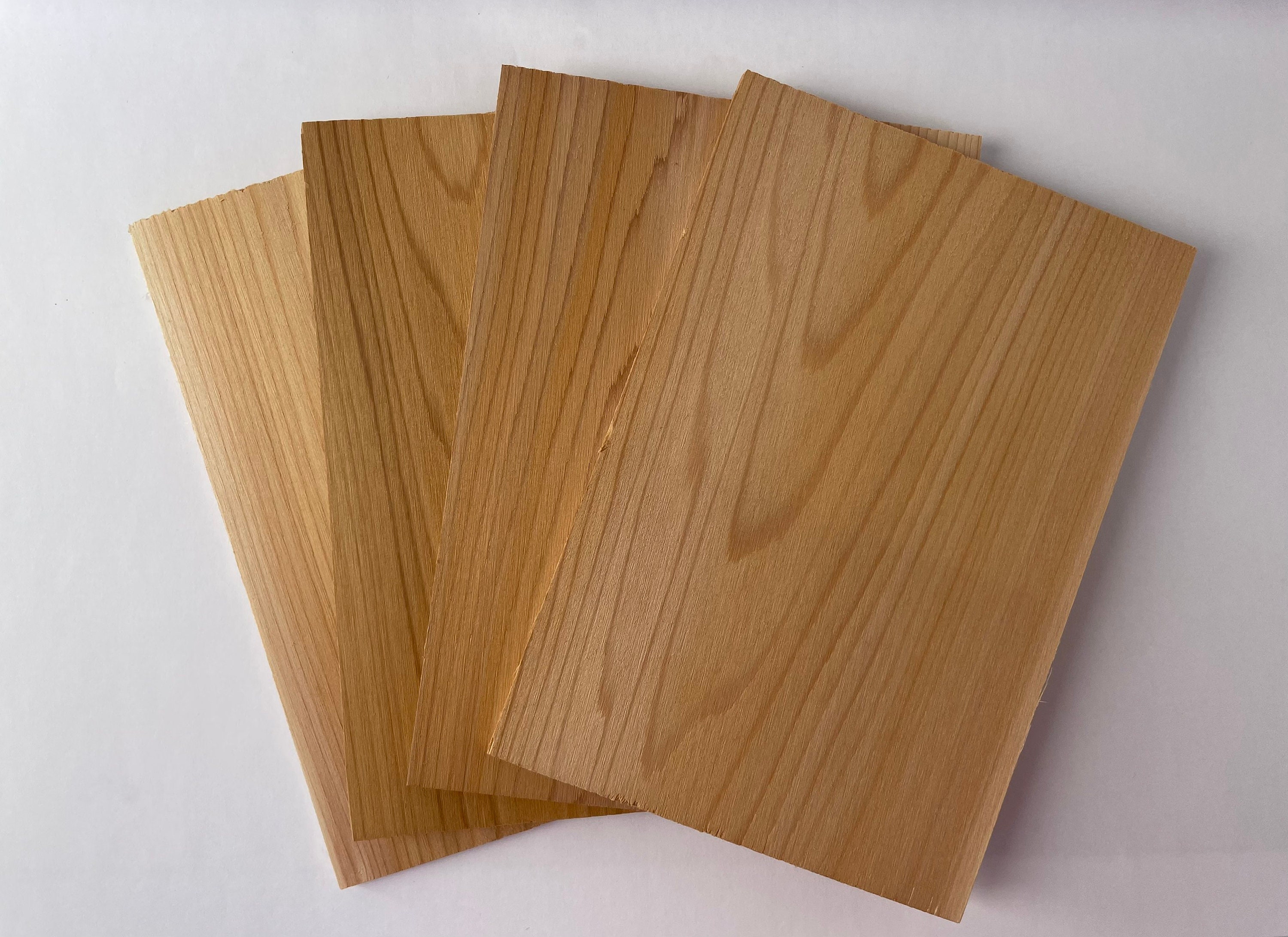 Cedar Wood Planks – Set of 4, Crafting & Engraving Blanks - Etsy