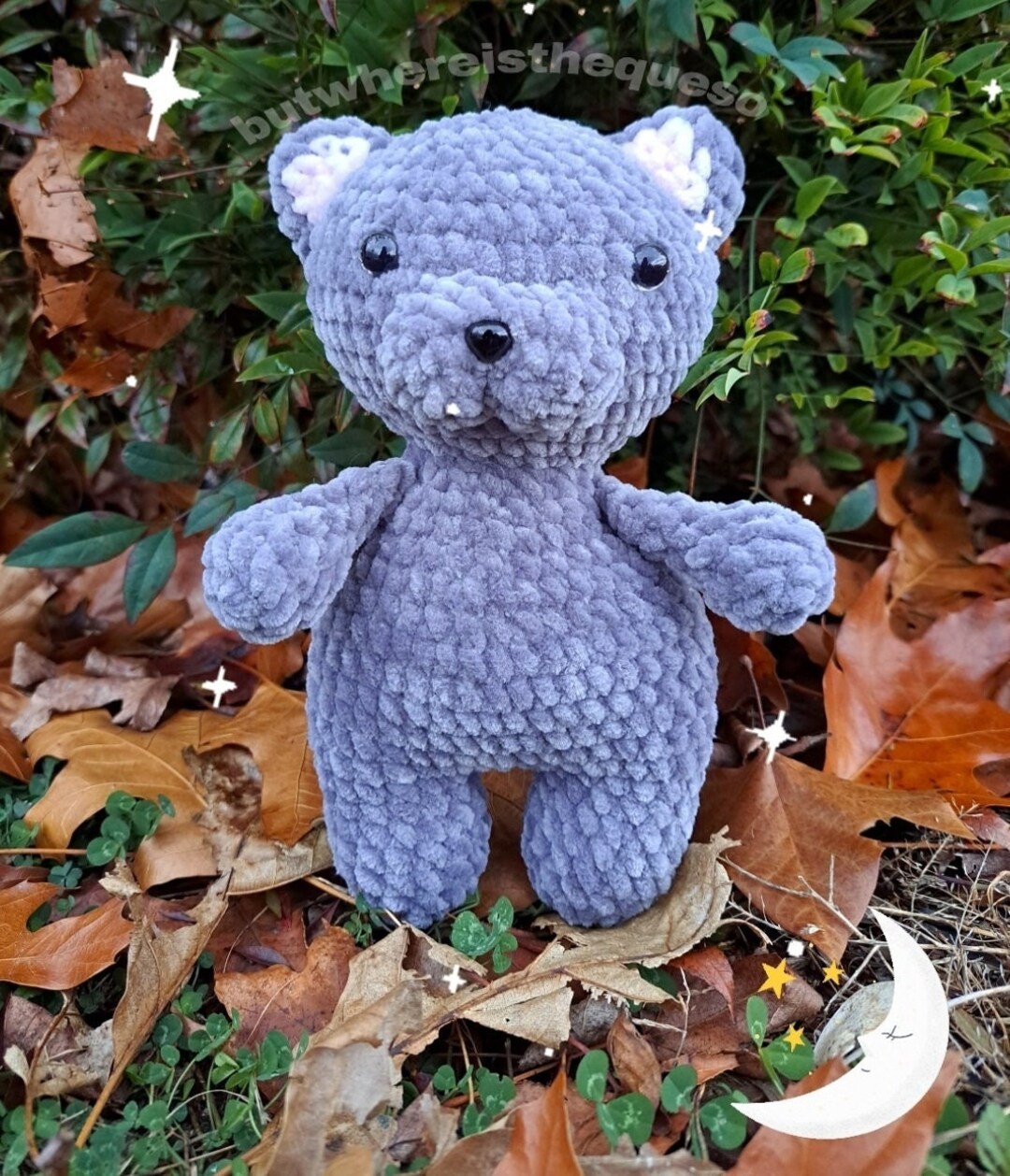 Luna the Chubby Cat Pattern Amigurumi Crochet - PDF PATTERN ONLY - Etsy