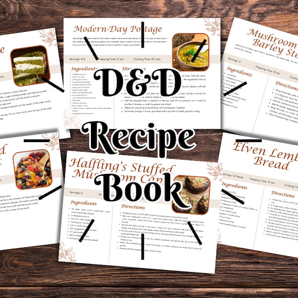 Cook Book - Etsy