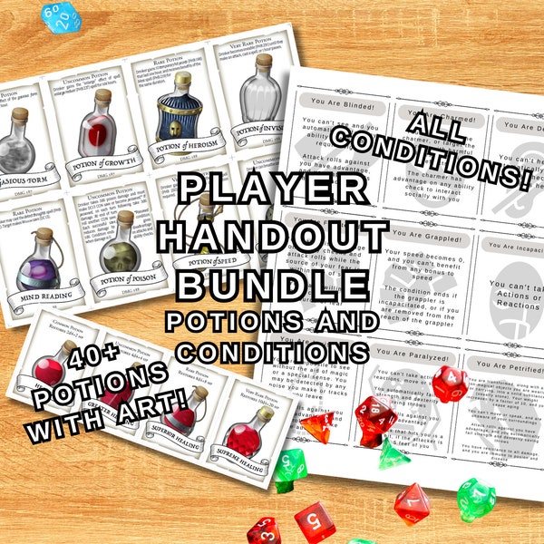 Dnd 5e Handout - Etsy