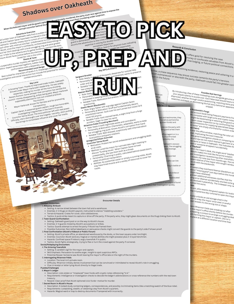 25 D&D 5e One-shot Adventures: Levels 1-7 (digital Download) - Etsy