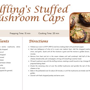 D&d-inspired Medieval Recipes - Digital PDF Recipe Cards/cook Book - Etsy