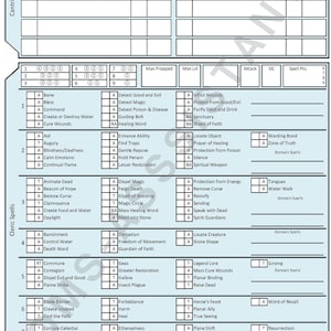Dnd 5e Custom Character Sheets: All 12 Classes (digital Download) - Etsy