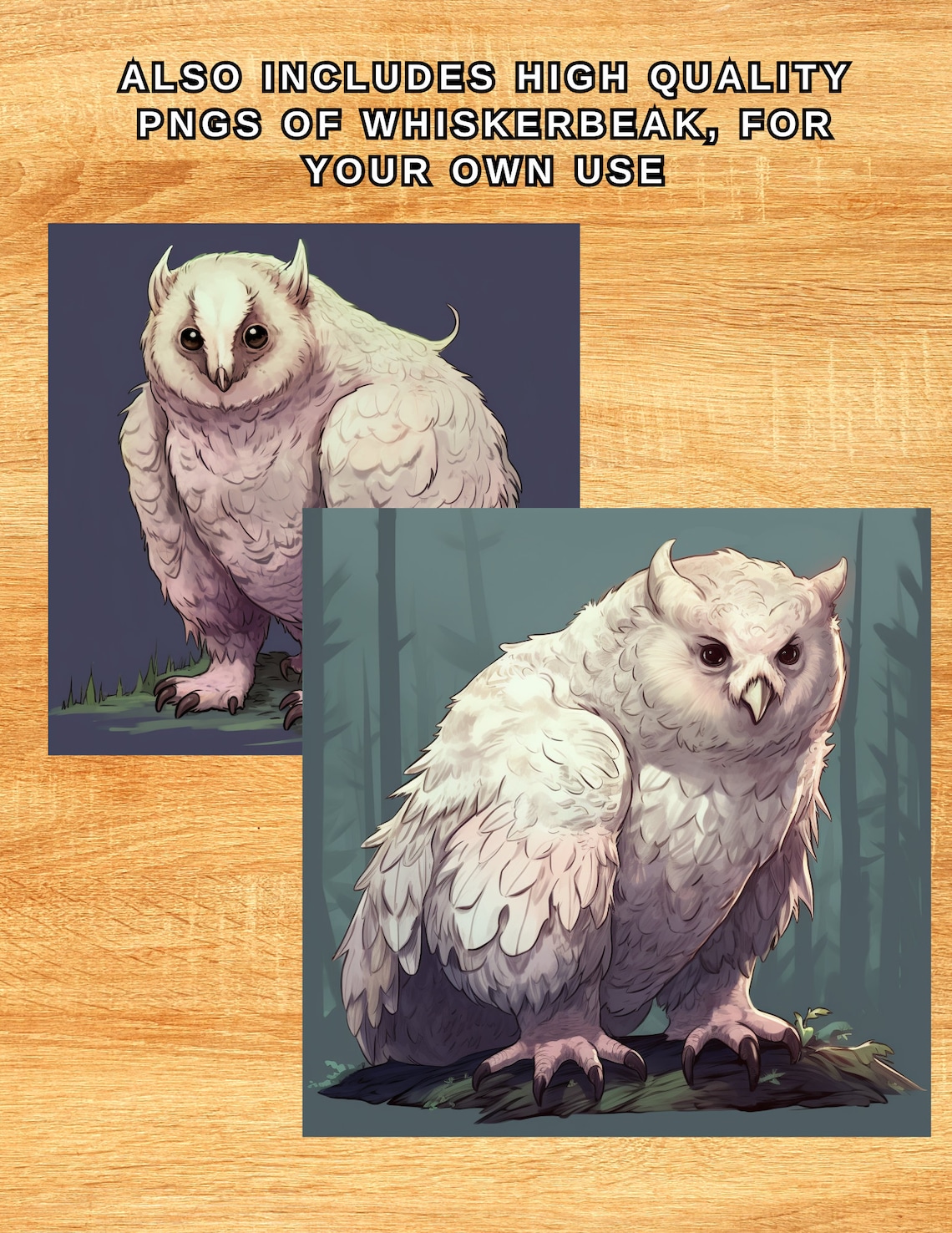 Adopt Whiskerbeak Owlbear: D&D Adoption Kit (PDF Downloads) - Etsy