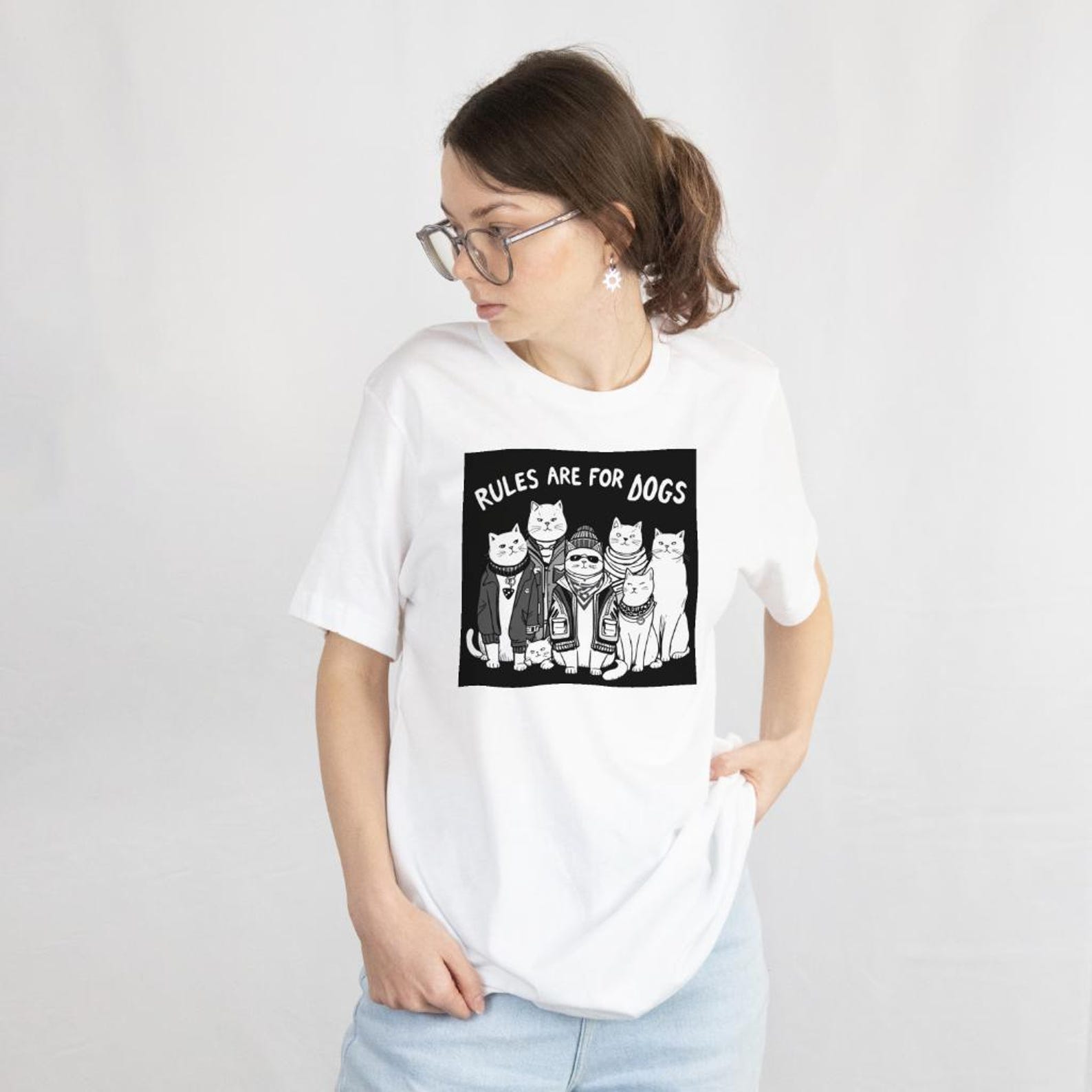 Punk Cat Gang PNG - Funny Rebel Cats Digital Art - Biker Cat ...