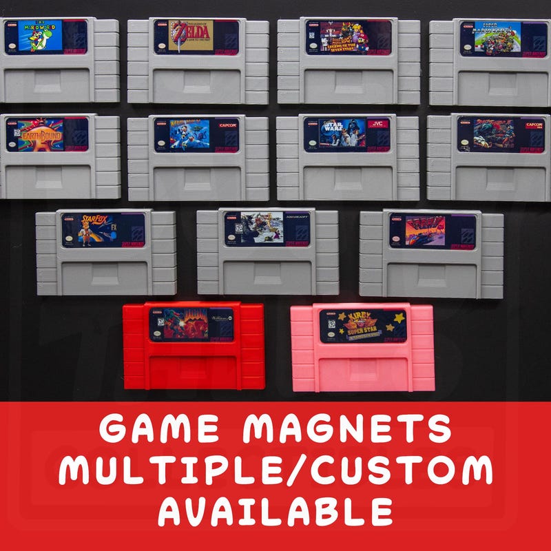 Super Mario Magnets - Etsy