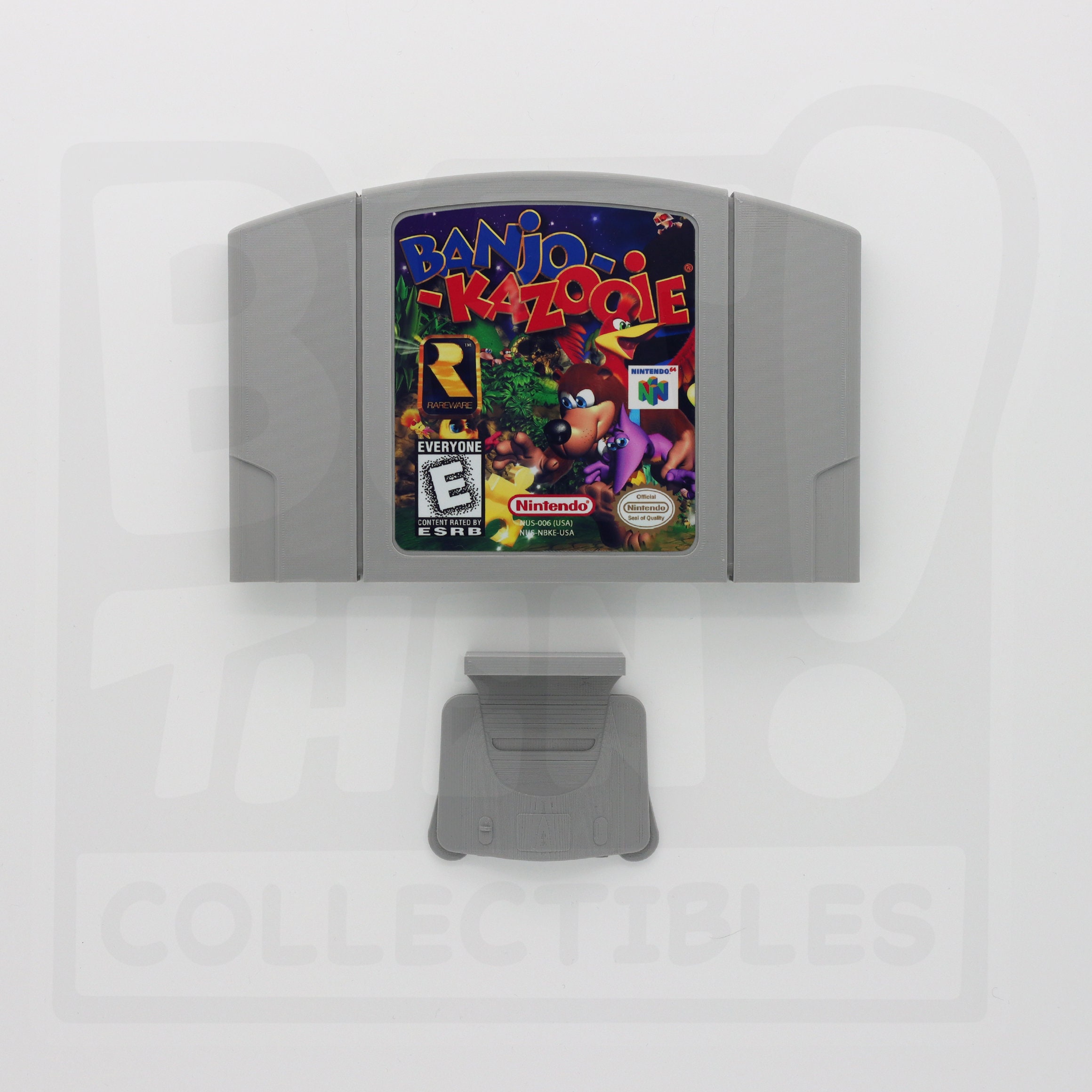 Jumbo N64 Nintendo 64 Cartridge With Stand & Magnetic multiple Styles 3 ...