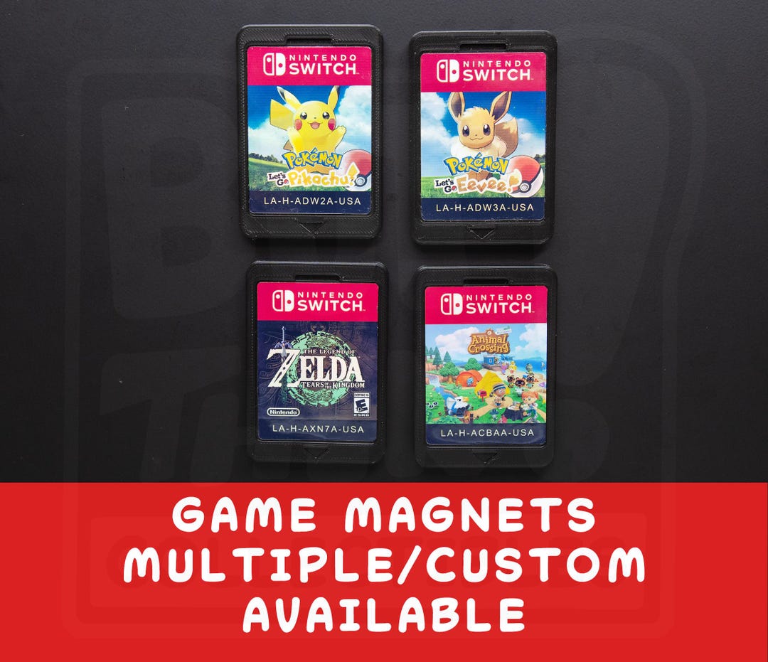 Magnet - Switch - Nintendo Switch Cartridge (multiple Styles) - Etsy