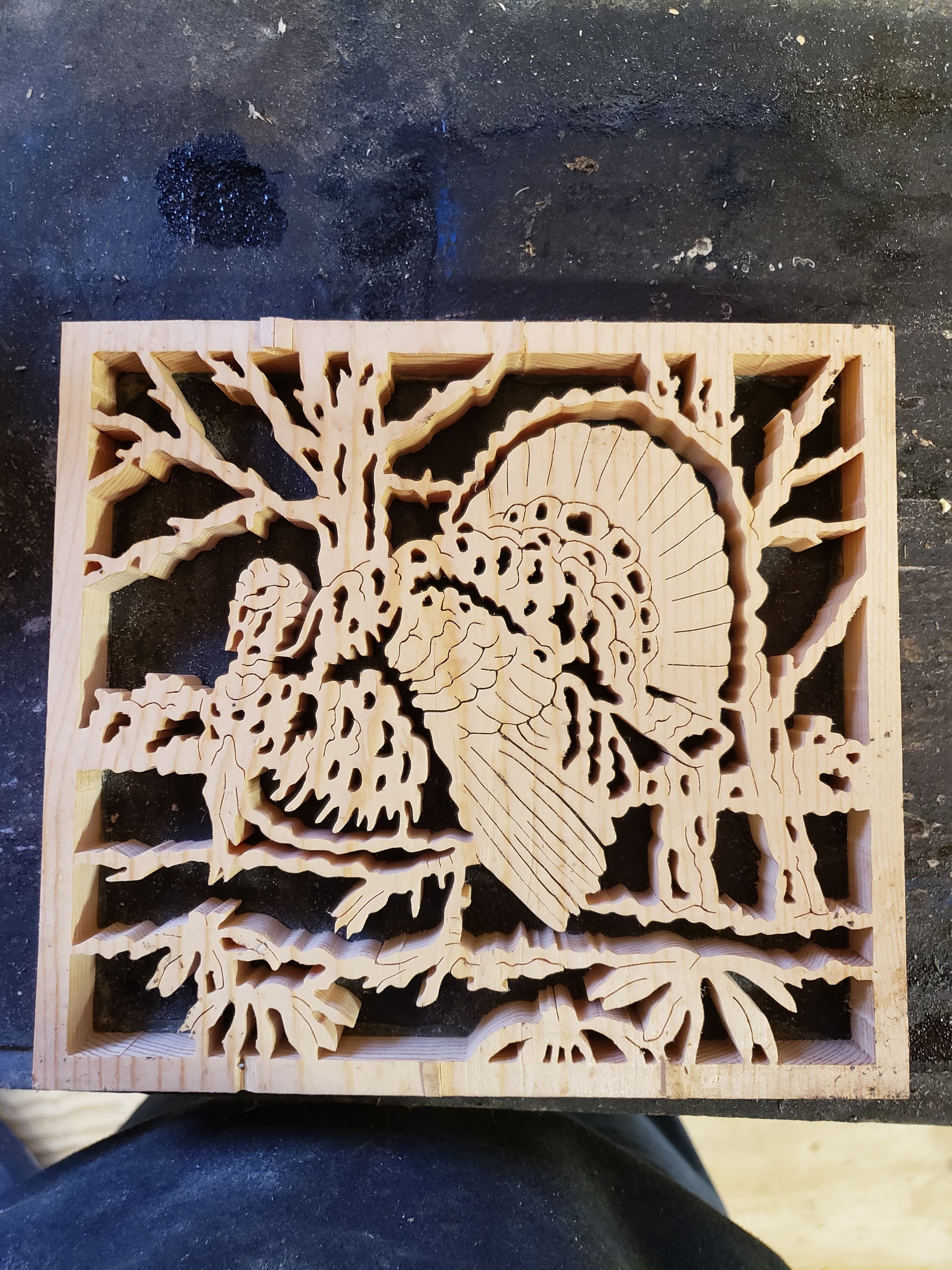 Scrollsaw- Rustic Wood Cut Out/carving - Etsy