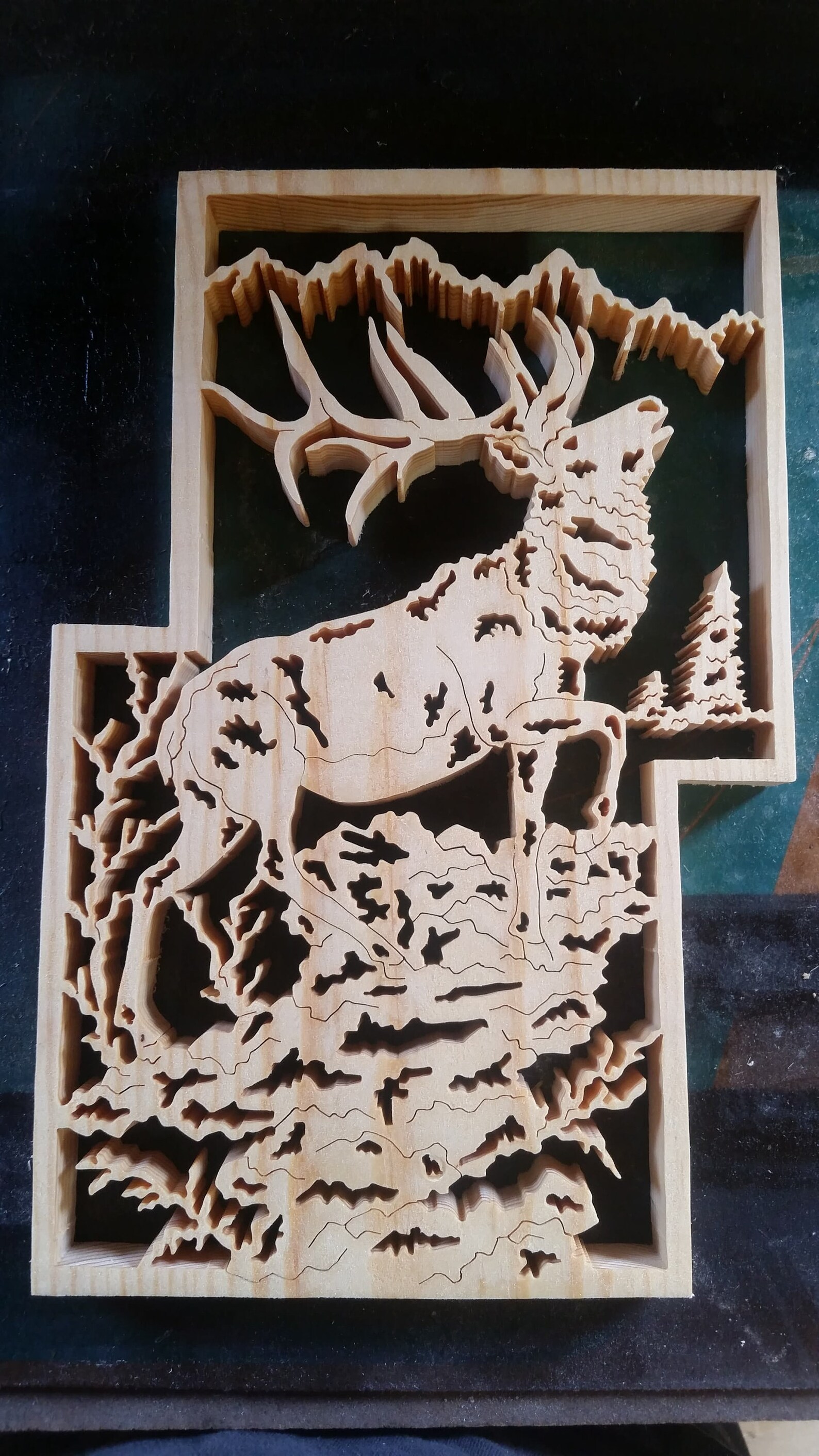 Scrollsaw- Rustic Wood Cut Out/carving - Etsy