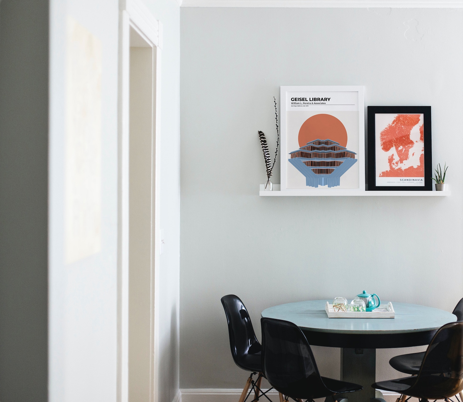 Architecture Poster Geisel Library San Diego Architecture Print Wall ...