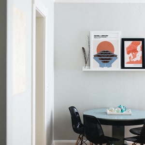 Architecture Poster | Geisel Library San Diego | Architecture Print ...