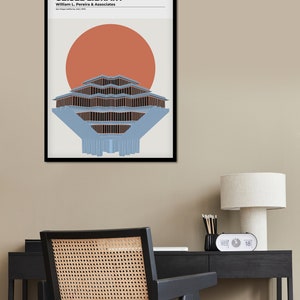 Architecture Poster | Geisel Library San Diego | Architecture Print ...