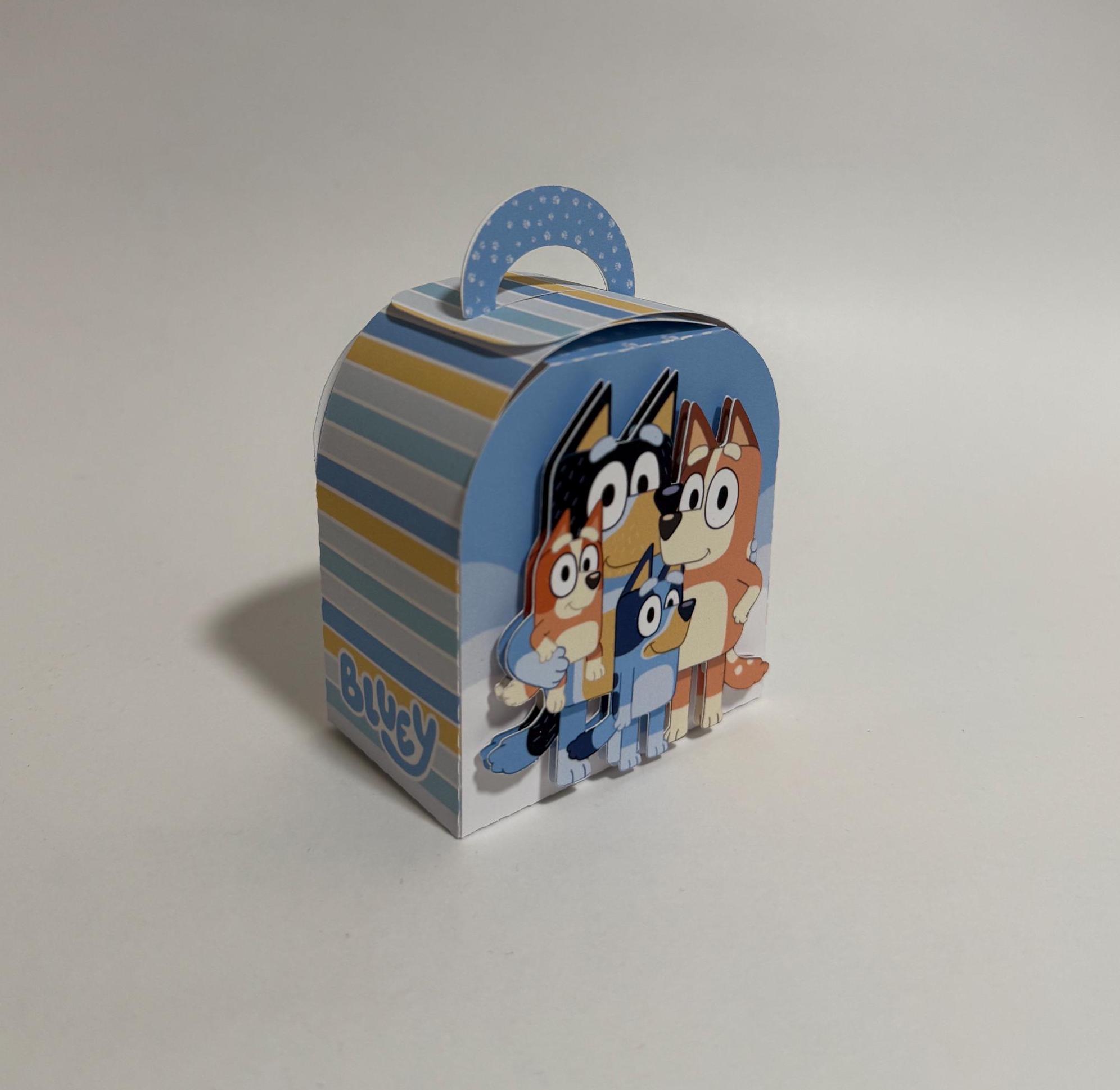 Bluey Treat Boxes • Bluey Birthday Party • Party Decorations • Custom ...