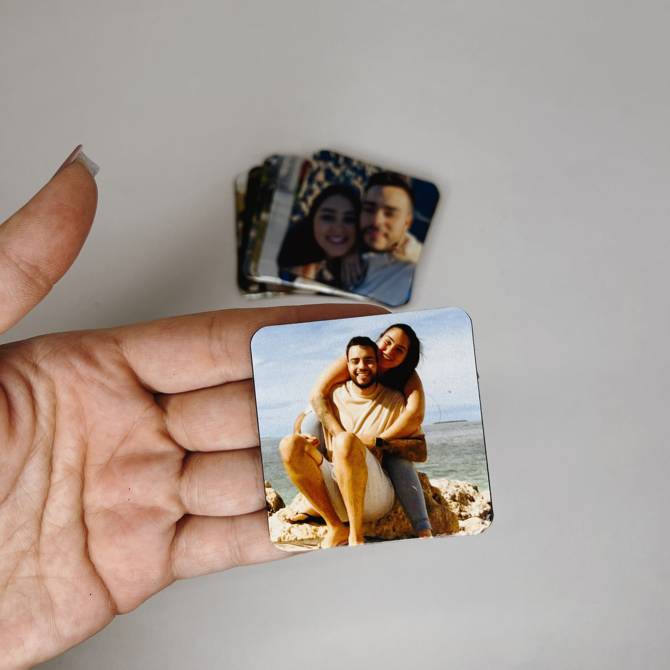 Personalized Photo Magnets Fridge Decal Fridge Magnets Picture Magnet ...