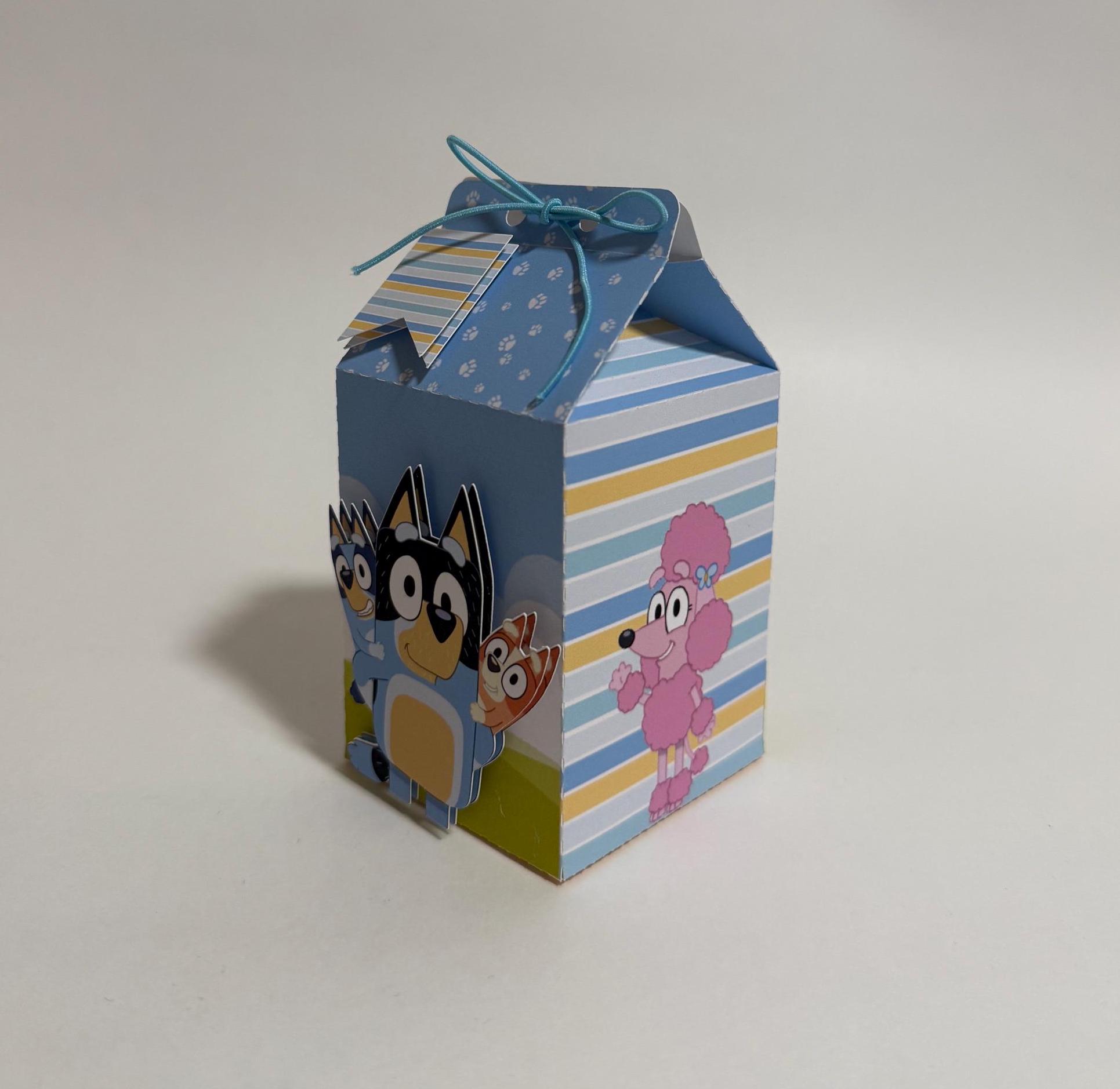 Bluey Treat Boxes • Bluey Birthday Party • Party Decorations • Custom ...