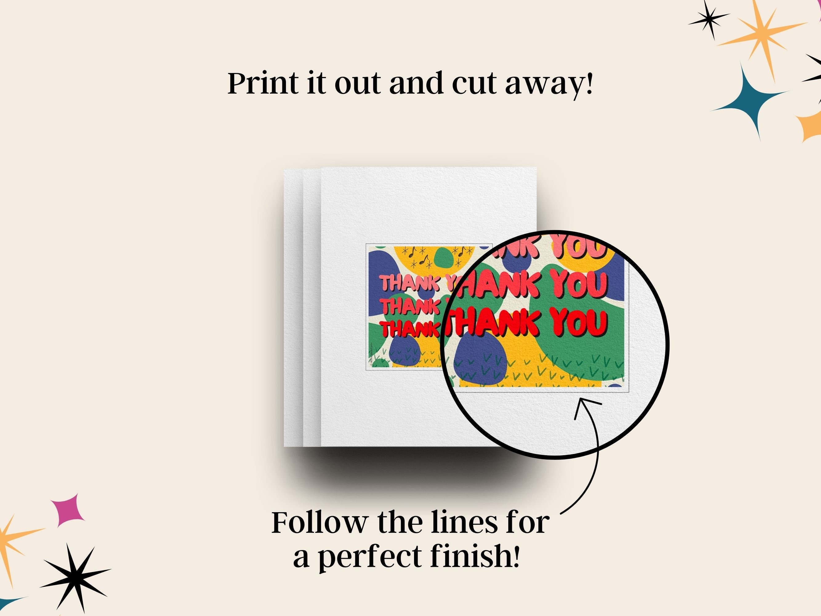 Teacher Appreciation Printable Cards Bundle 2 Digital Thank You Cards ...