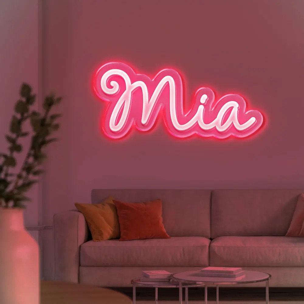Custom Neon Sign LED Neon Light Sign Aesthetic Home & Room Decor Neon ...