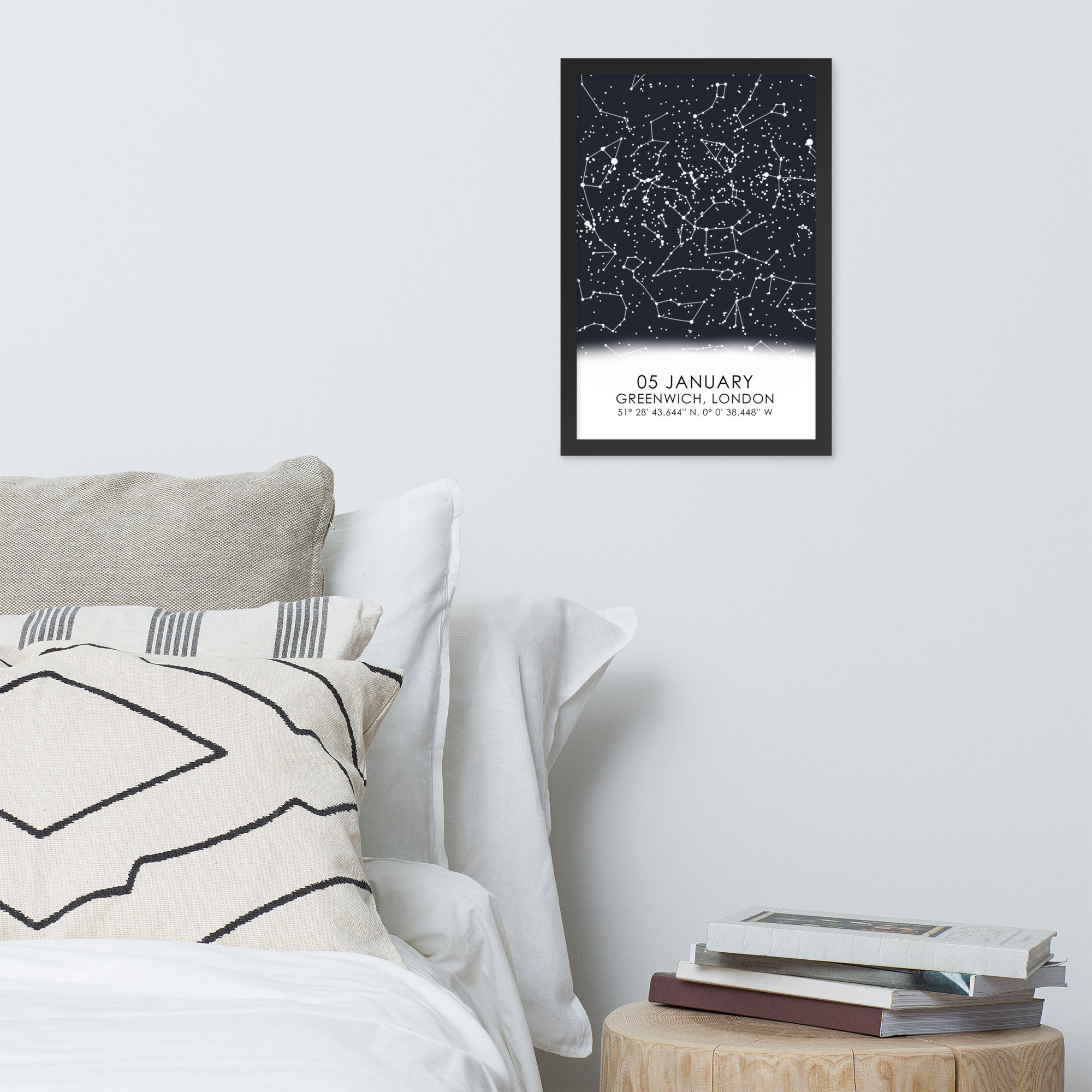Personalized Star Map Print, Star Map Poster by Date and Place ...
