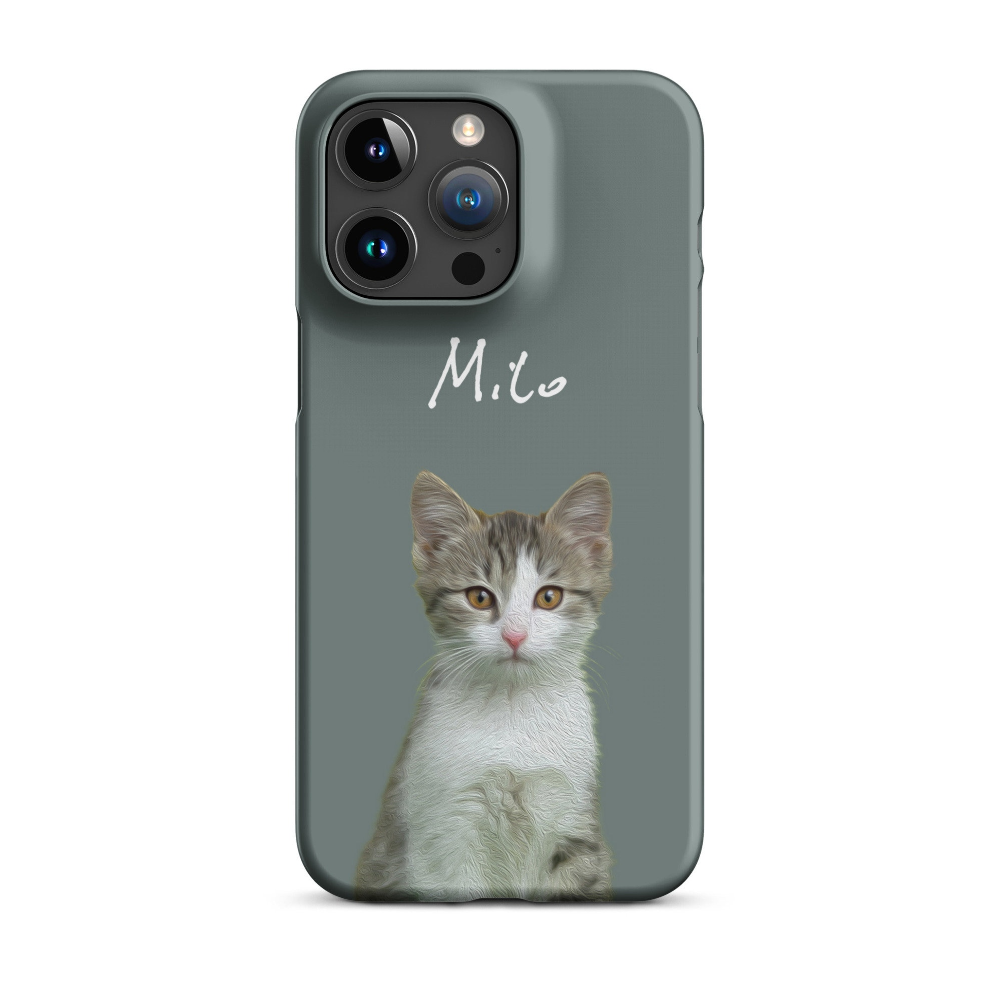 Custom Pet Phone Case Using Pet Photo + Name Custom Dog Phone Case ...
