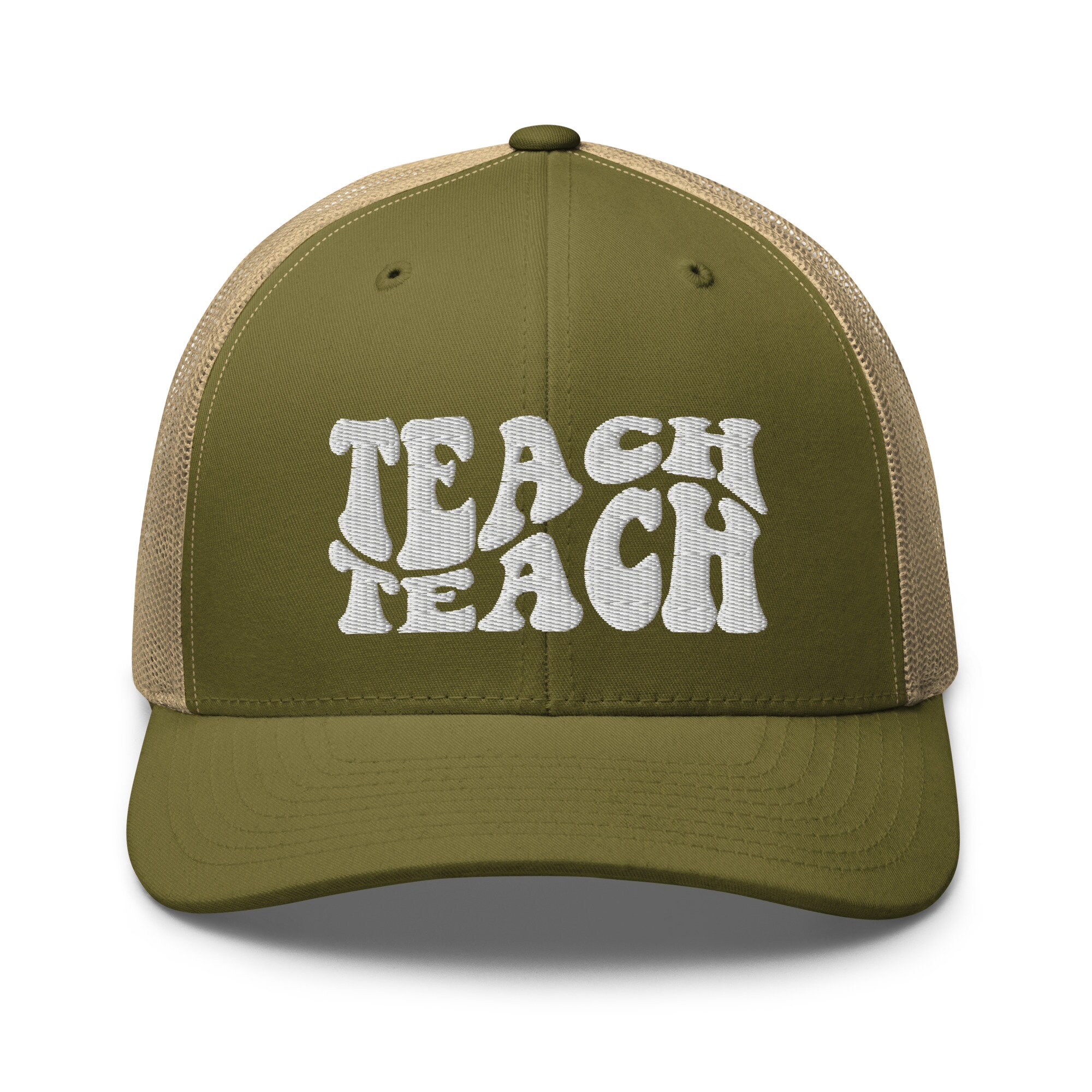 Teach Teach Hat Teacher Hat Back to School Gift - Etsy